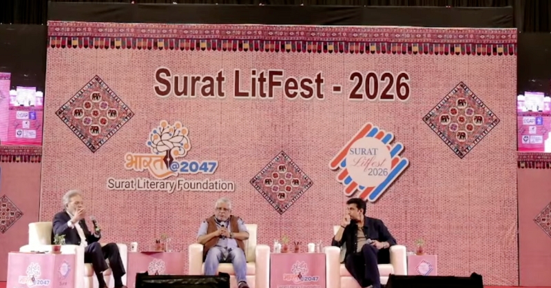 ત્રિદિવસીય સુરત લિટરેચર ફેસ્ટિવલનું સમાપન: સાહિત્ય-સિનેમા, રાજકારણથી ...